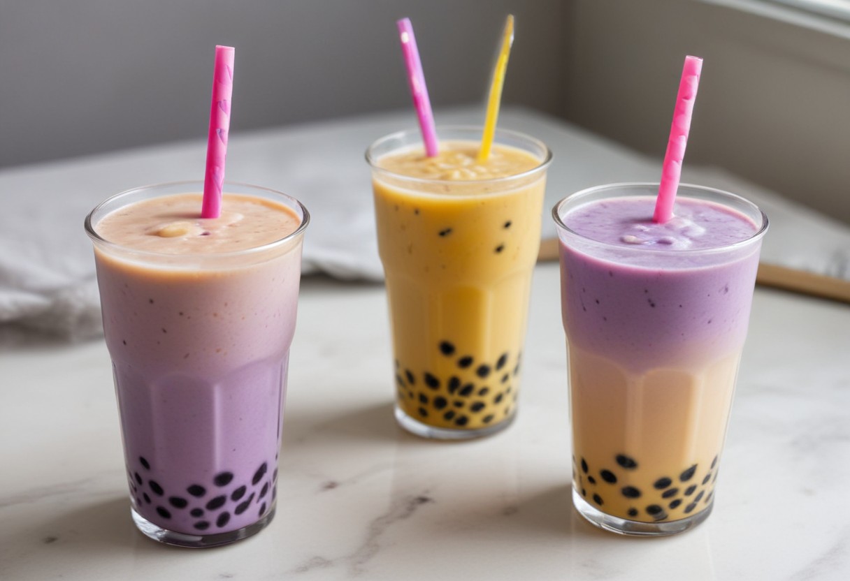 Easy Homemade Taro Boba Tea: A Step-by-Step Guide!